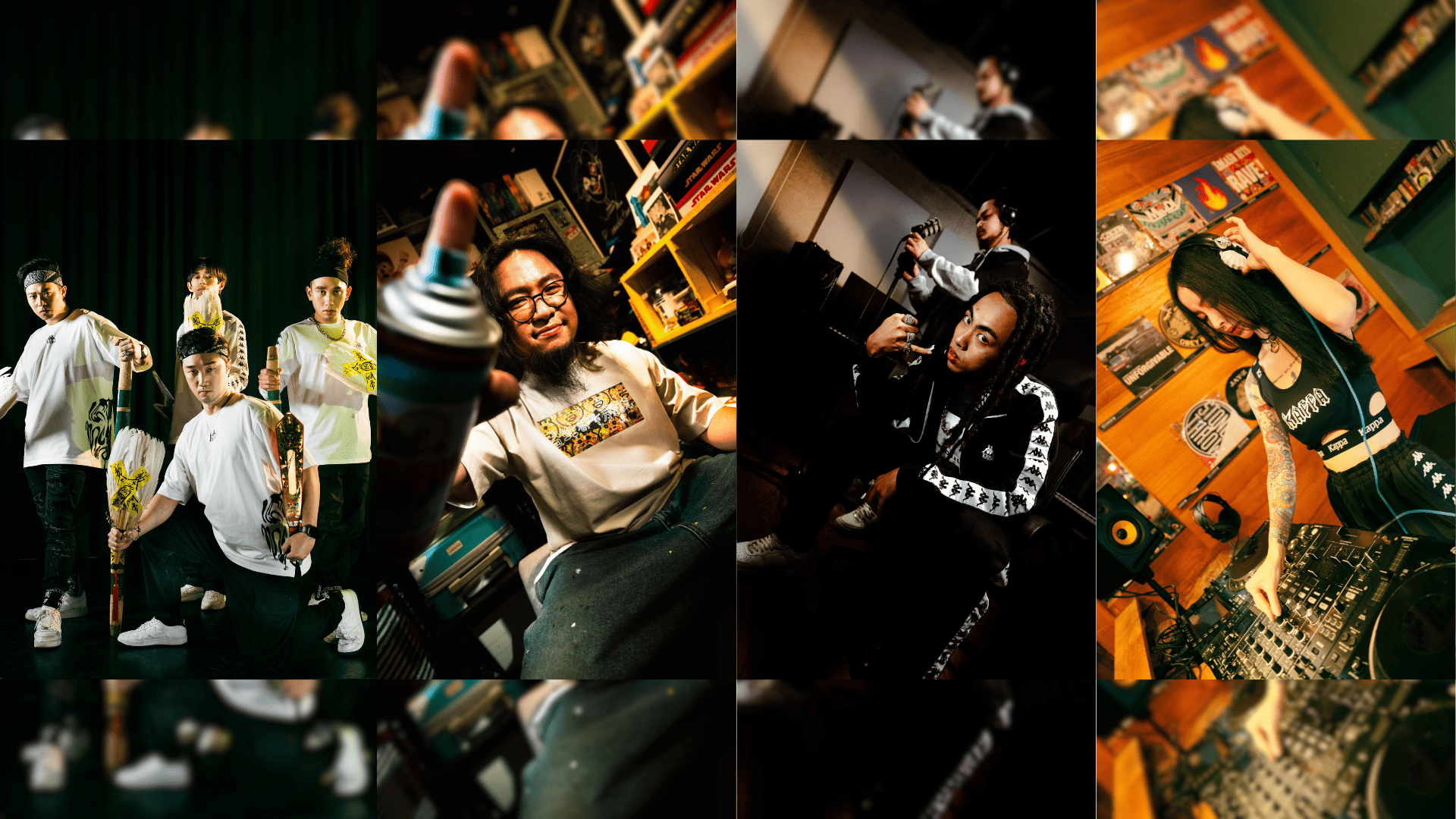 最「台味」的聯名！Kappa 攜手 Hip Hop 文化四大領域潮人推出聯乘單品 | manfashion這樣變型男